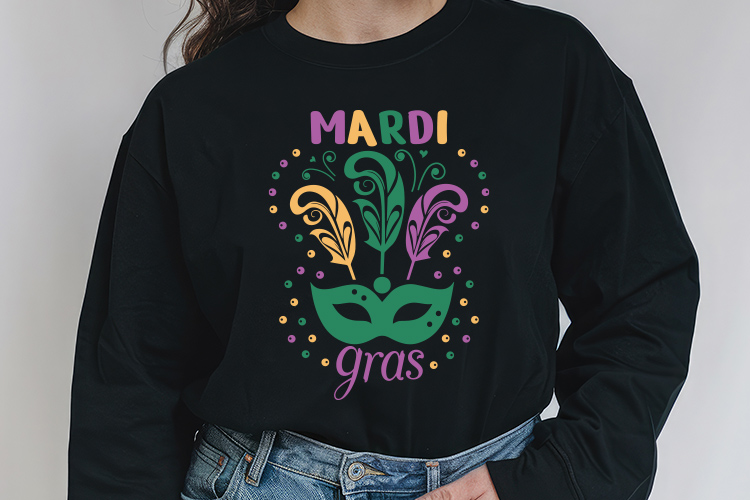 Mardi Gras Mask SVG | ArtBubbles