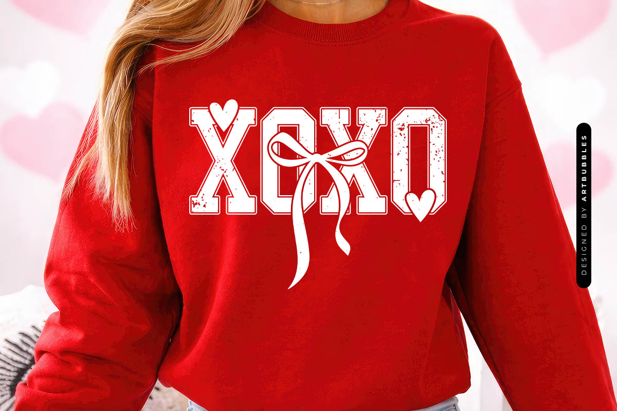 Coquette Xoxo Valentine Cut File SVG | ArtBubbles