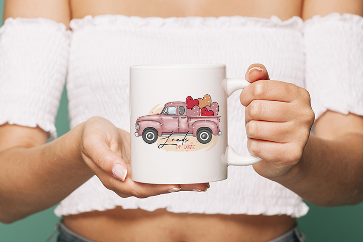 Loads of Love, Valentine Sublimation Transfers