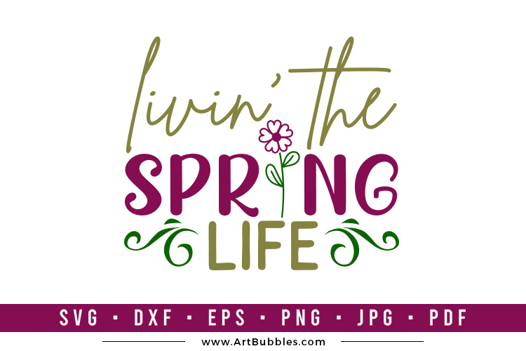 Free Spring SVG Files - Download Now | ArtBubbles