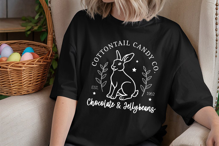 Cottontail Candy Co - Easter Bunny SVG | ArtBubbles