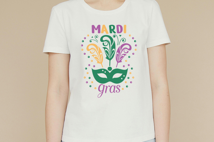 Mardi Gras Mask SVG | ArtBubbles