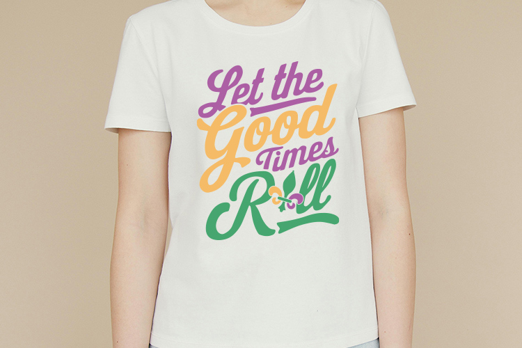 Let the Good Times Roll - Mardi Gras Vector SVG | ArtBubbles