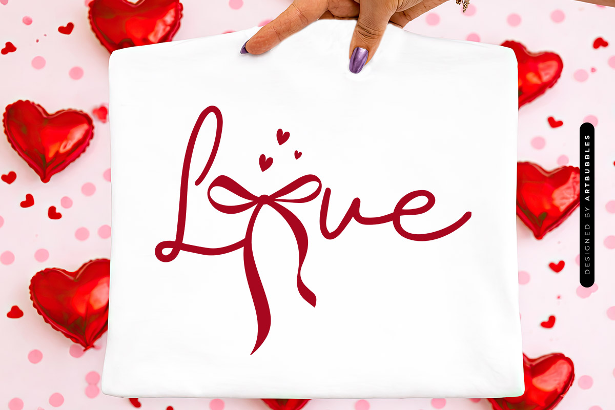 Coquette Love Valentine's Day SVG | ArtBubbles