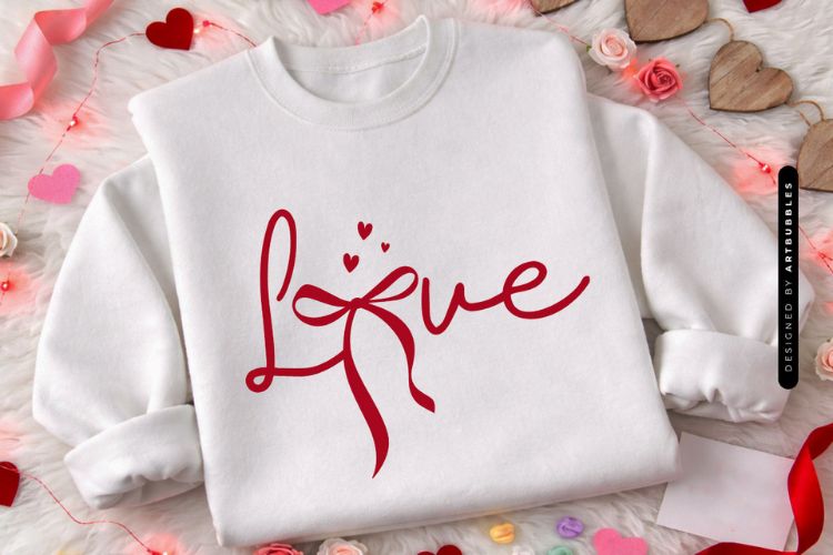 Coquette Love Valentine's Day SVG | ArtBubbles