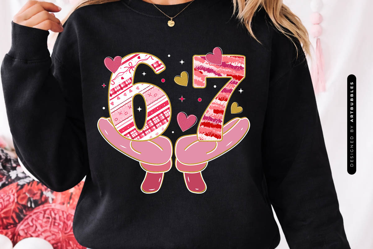 Valentine 67 PNG Sublimation Bundle | ArtBubbles