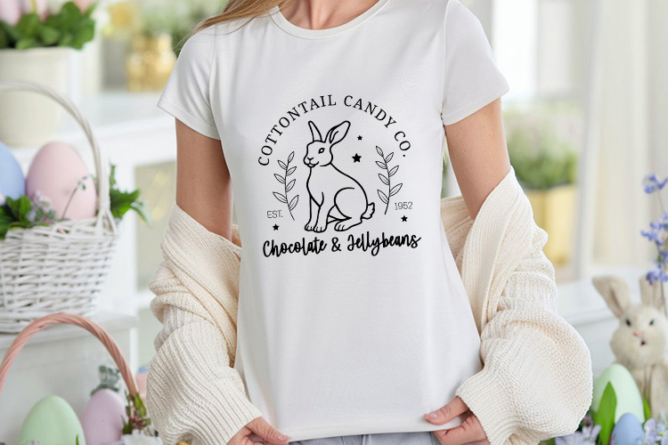 Cottontail Candy Co - Easter Bunny SVG | ArtBubbles